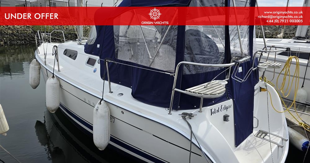 2005 Hunter Legend 27 – Under Offer – Origin Yachts